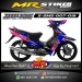 Stiker motor decal Smash Kodrat Gradation - stiker motor premium ...