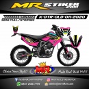 Stiker motor decal Kawasaki D-TRACKER OLD Pinky Road Race Grafis ...