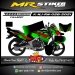 Stiker motor decal Kawasaki Ninja R New Green Red Grafis Modif Race ...